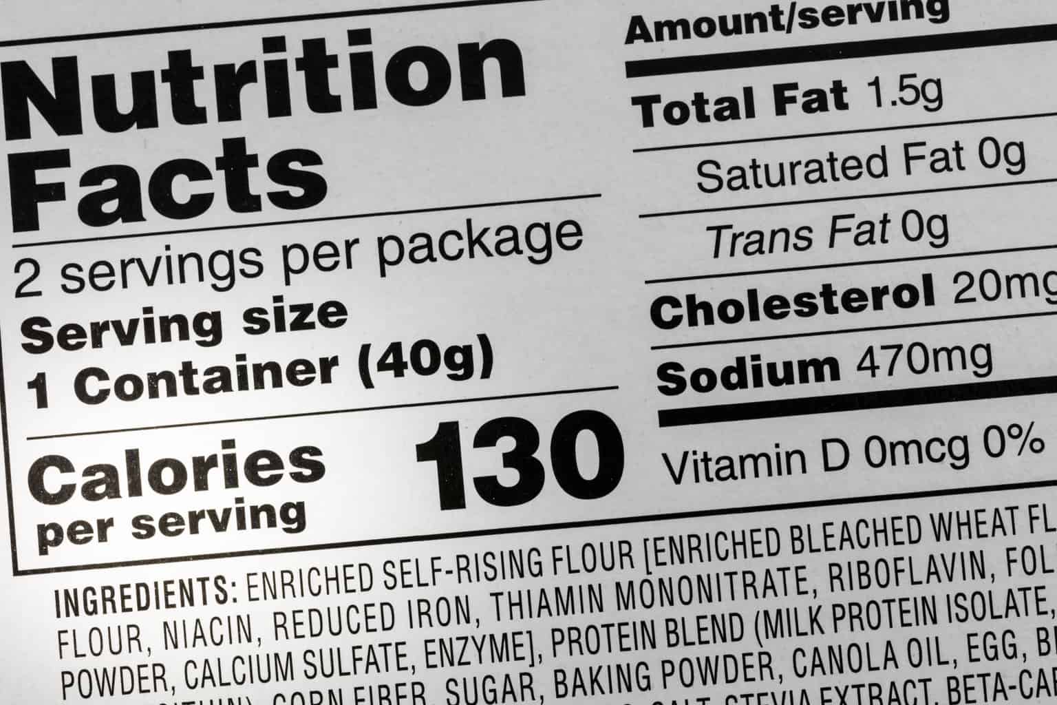Check Your Food Labels for This Toxic Chemical